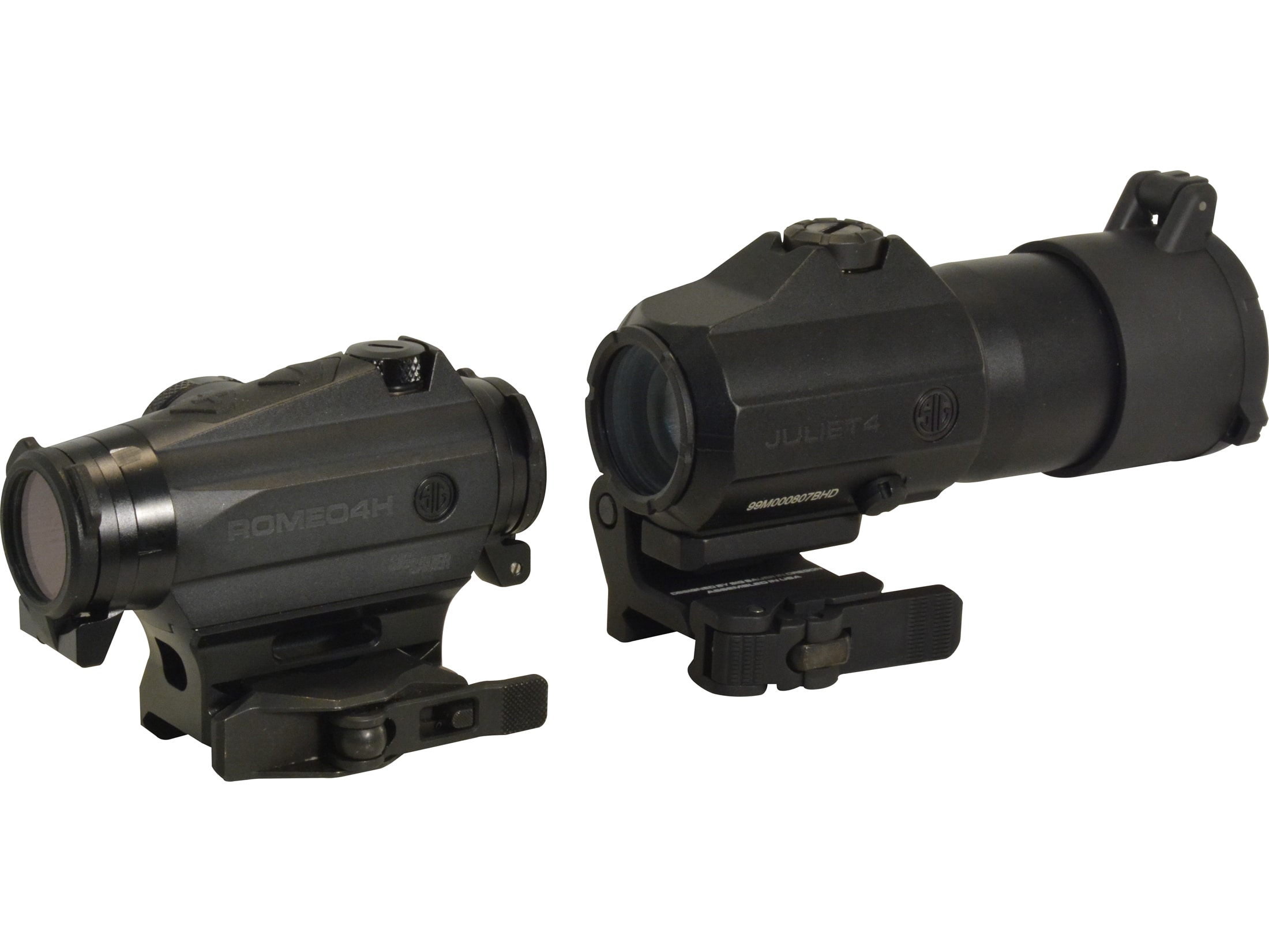 Sig Sauer ROMEO4H / JULIET4 Red Dot Sight / Magnifier Kit 1x Ballistic