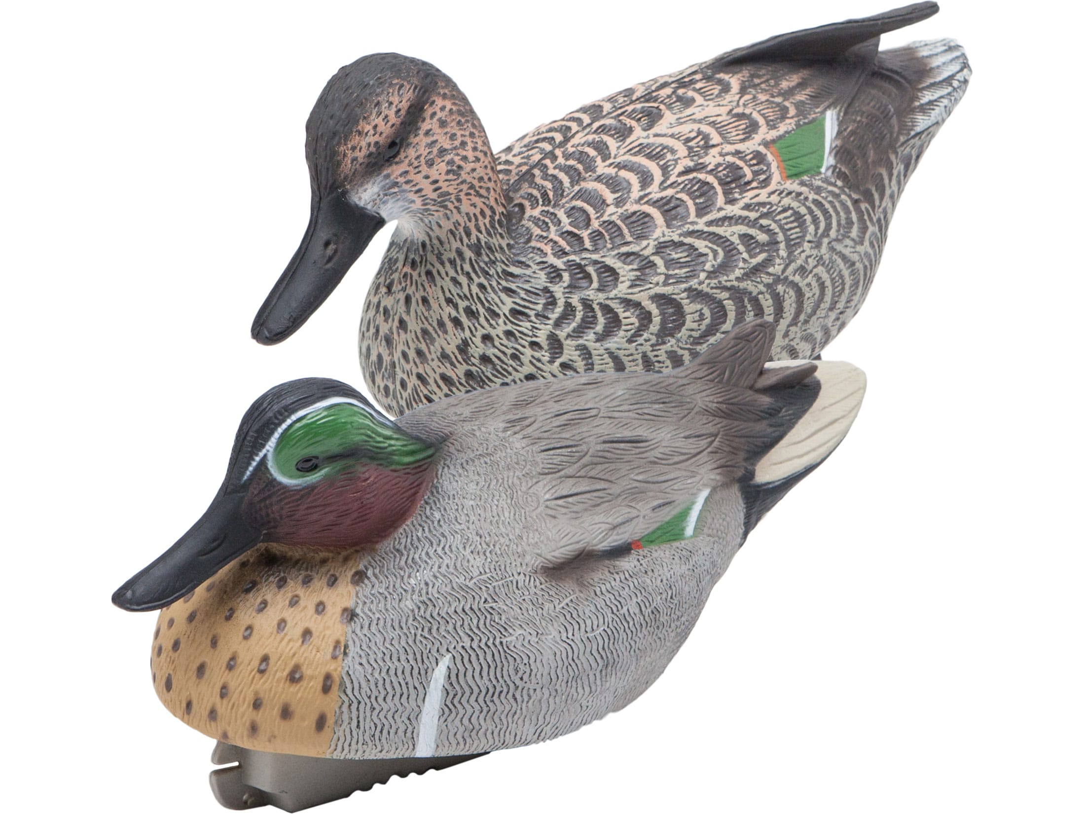 Final Approach Gunner HD Green Wing Teal Duck Decoy 6PK