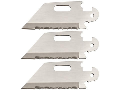 Cold Steel Click N Cut 2.5 Serrated Utility 420J2 Replacement Blades