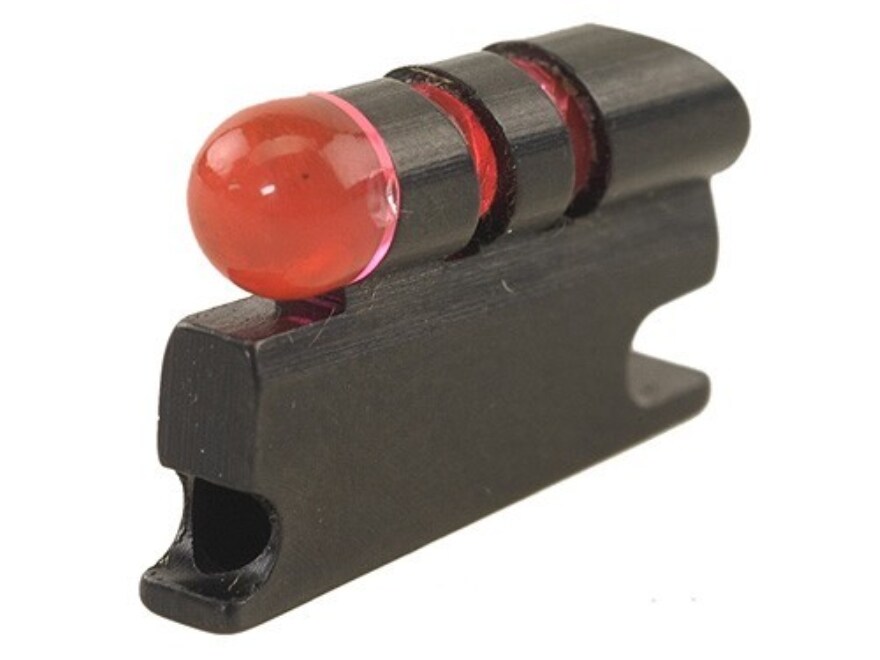 NECG Universal Front Sight 0.217 Height 0.158 Fiber Optic Red Bead