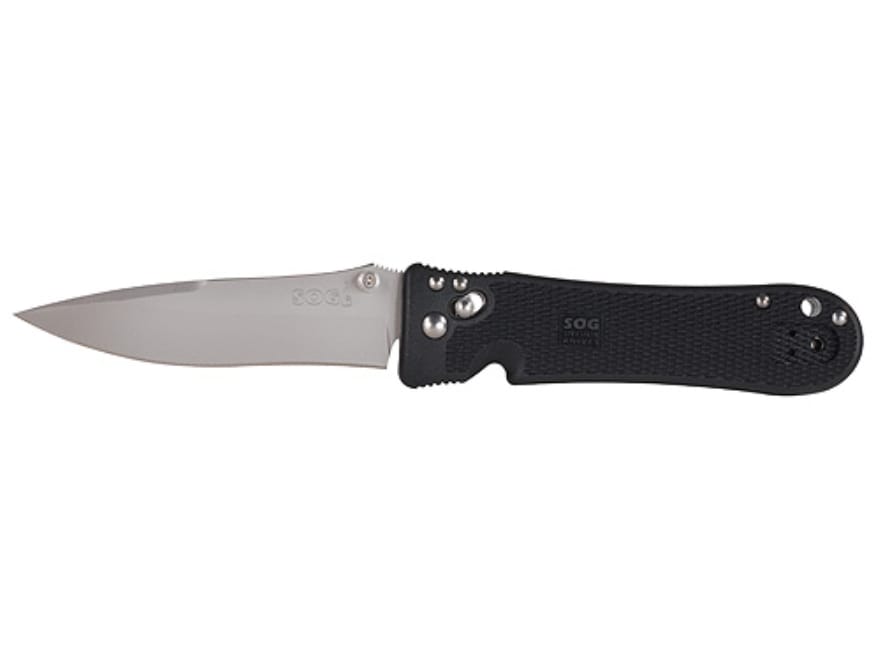 SOG Spec Elite I Folding Pocket Knife 4 Recurve VG-10 SS Blade