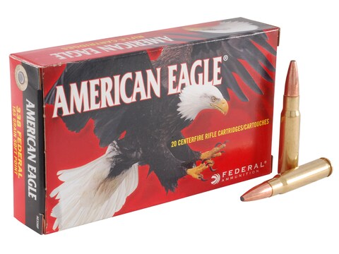 Federal American Eagle Ammo 338 Federal 185 Grain Soft Point Box of 20