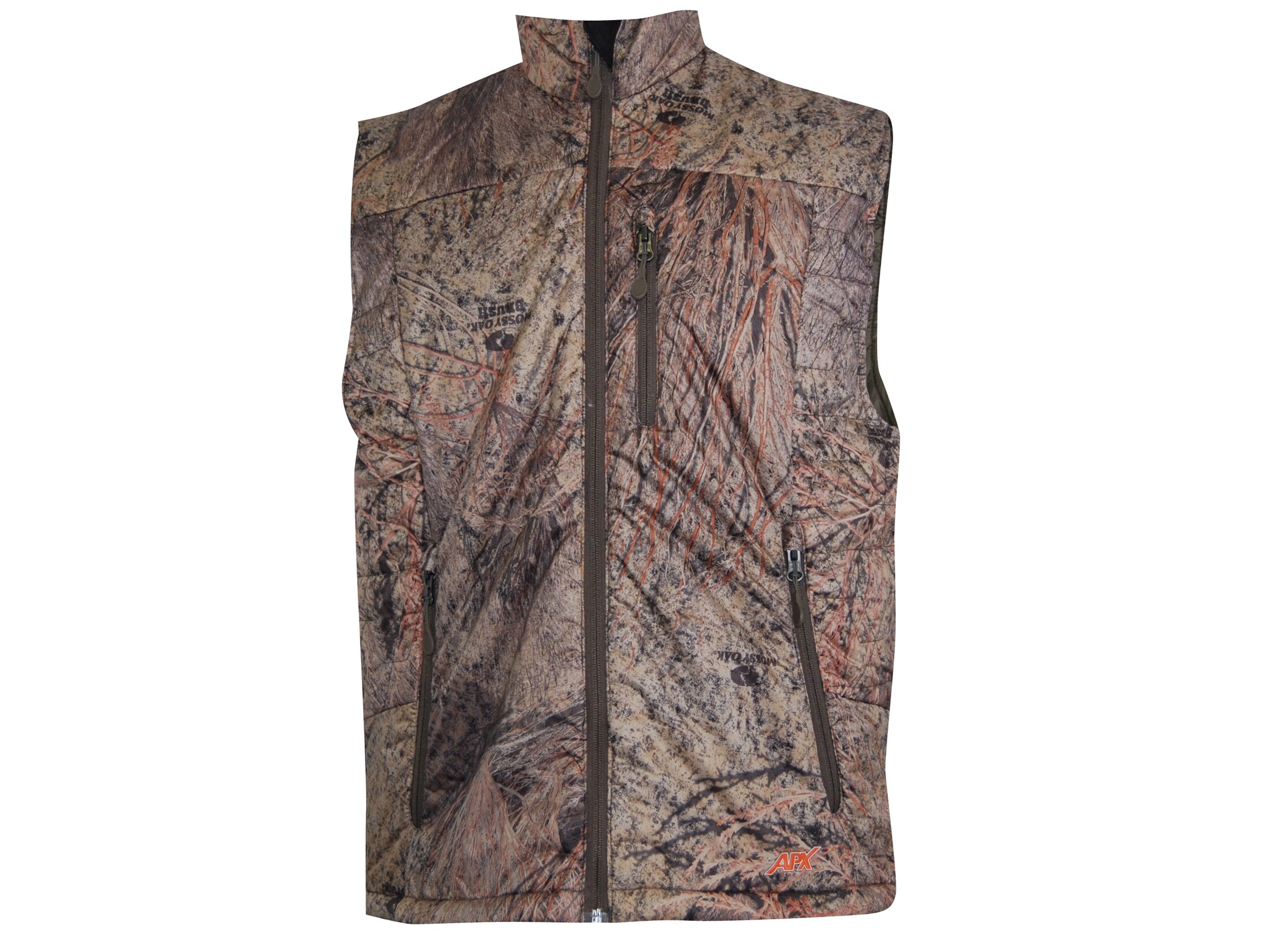 APX Men's L3 Lightning Primaloft Vest Polyester Mossy Oak Brush Camo