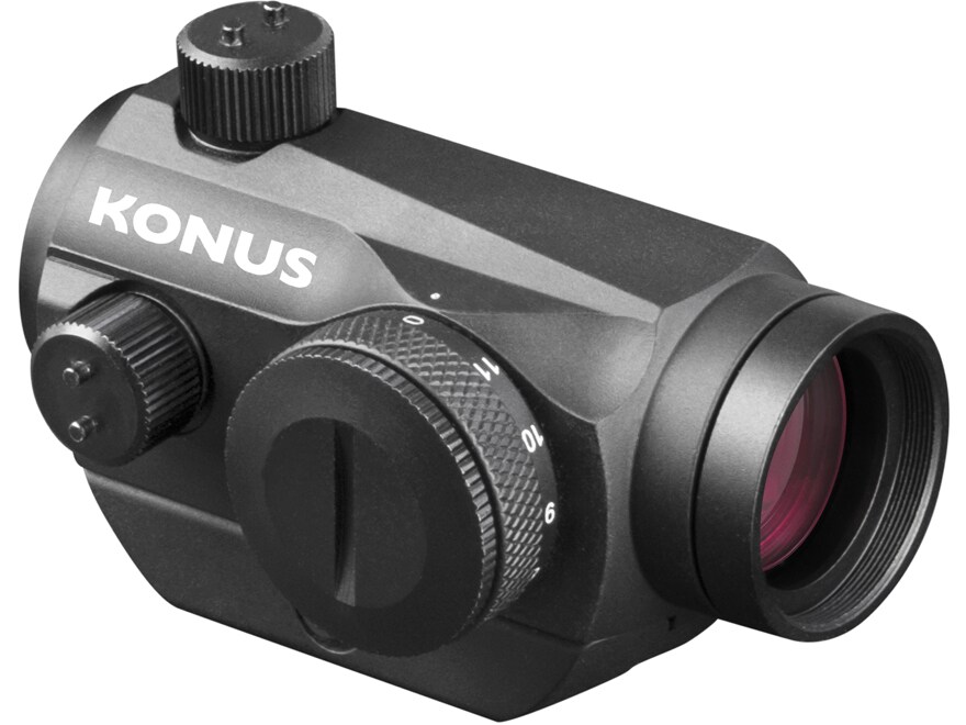 Konus Atomic-R Mini Red Dot Sight 1x 3 MOA Dot Dual Mounting System