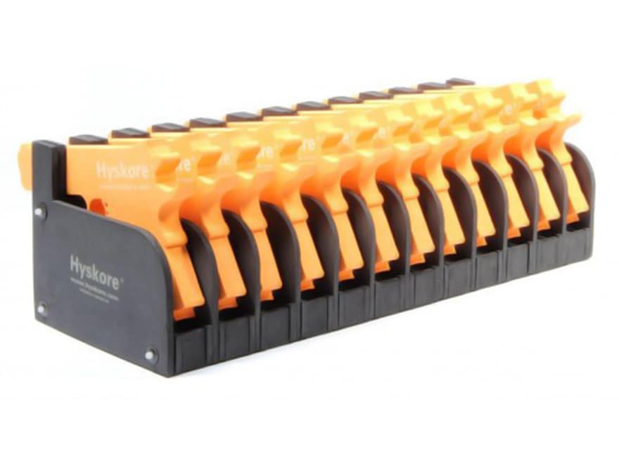 HySkore 12 Gun Modular Pistol Rack Closed Cell High Density Foam Black