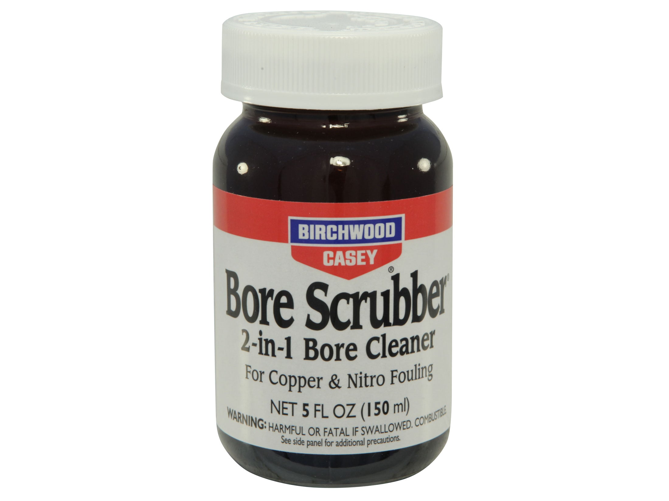 Birchwood Casey Bore Scrubber 2-in-1 Bore Cleaning Solvent 5oz Liquid