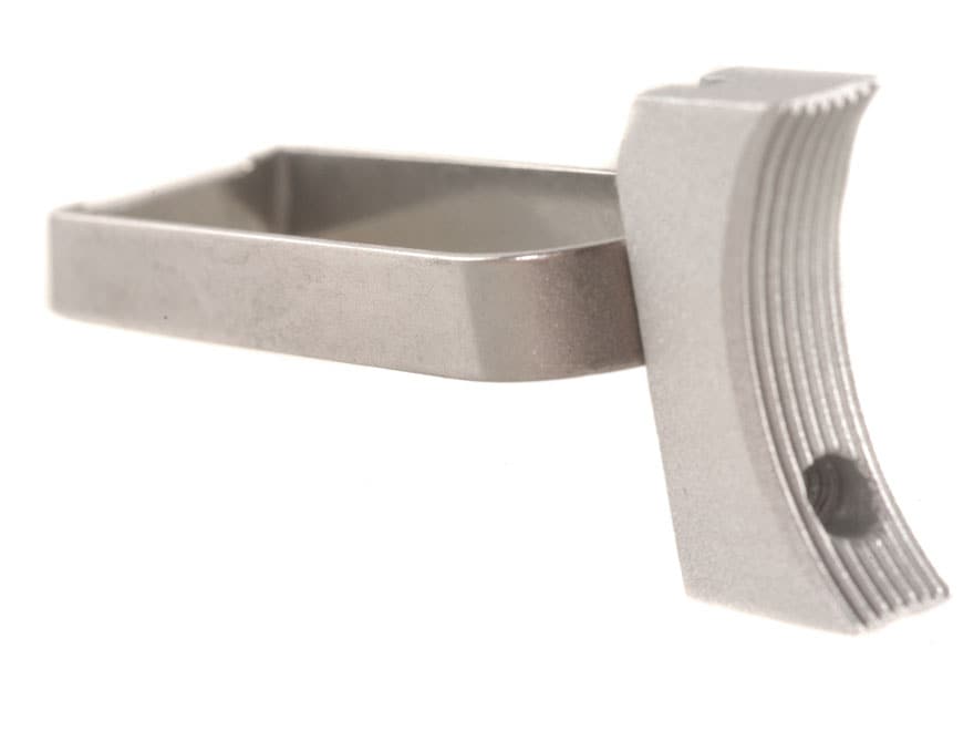 Cylinder & Slide Short 1911 Trigger Aluminum Silver