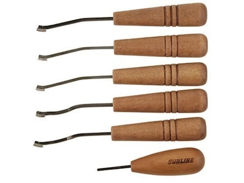 Gunline Camp Perry Checkering Kit 20 Lines Per Inch