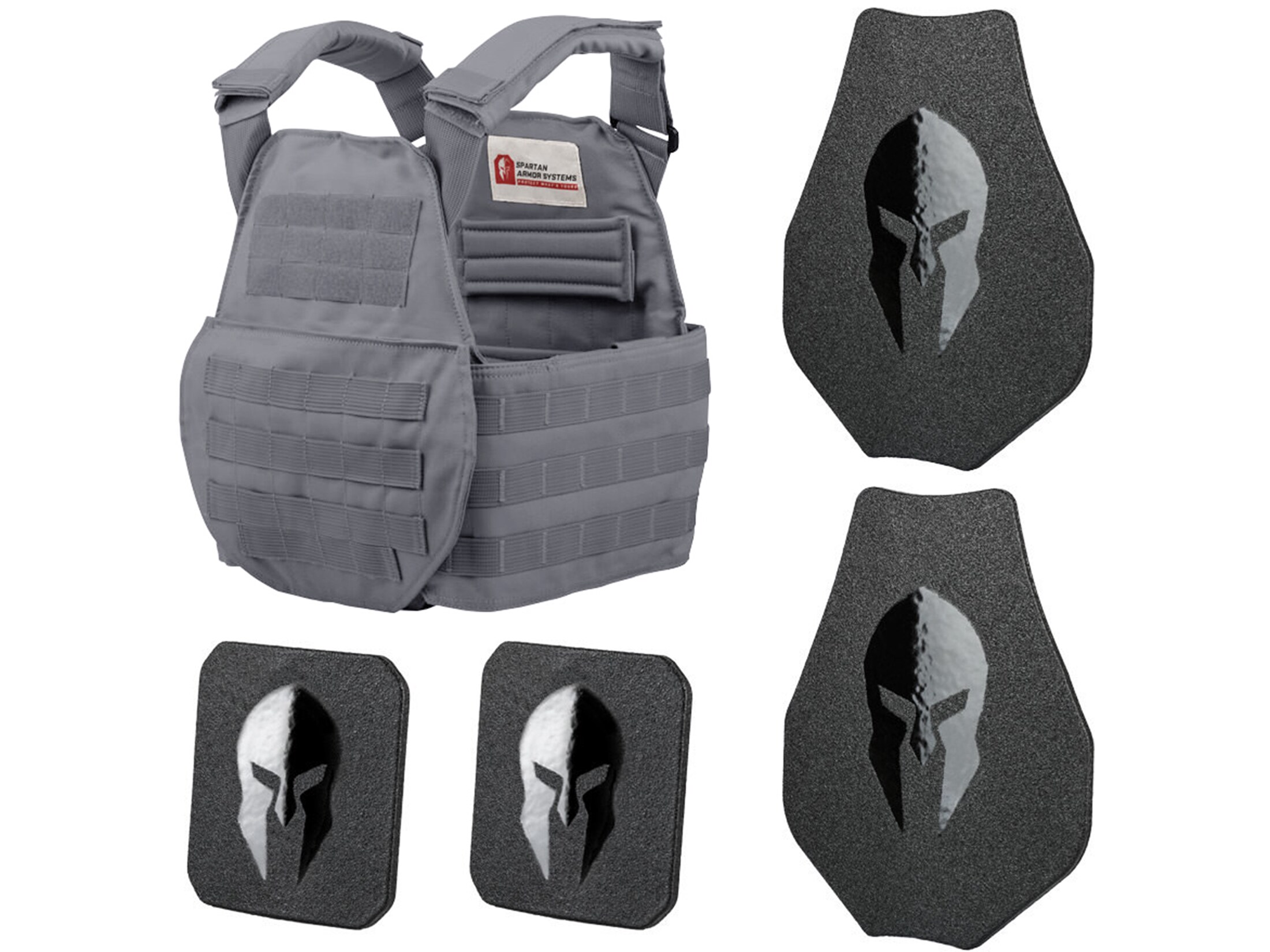Spartan Armor Spartan Swimmers Cut Plate Carrier AR550 Body Armor