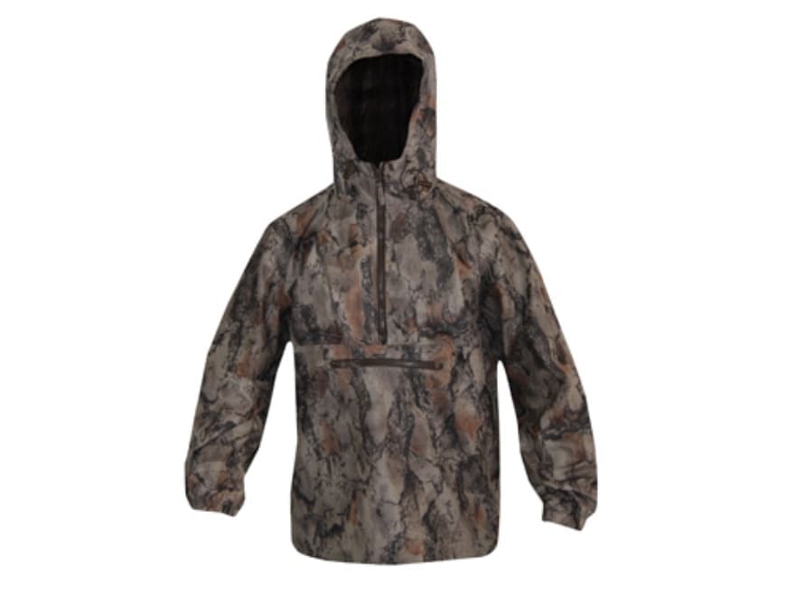 Natural Gear Men's Anorak Half Zip Hooded Waterproof Jacket Polyester
