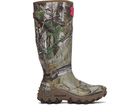 Under Armour UA Mud Hawg 16 Hunting Boots Rubber Ridge Reaper Forest