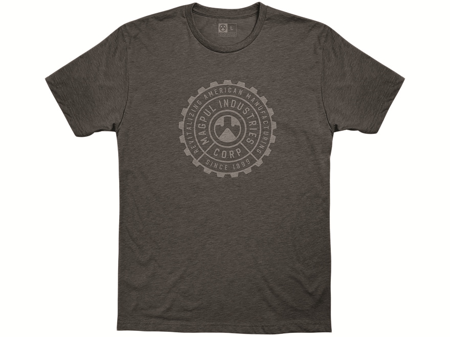 Magpul Men's Manufacturing T-Shirt Charcoal Heather Medium