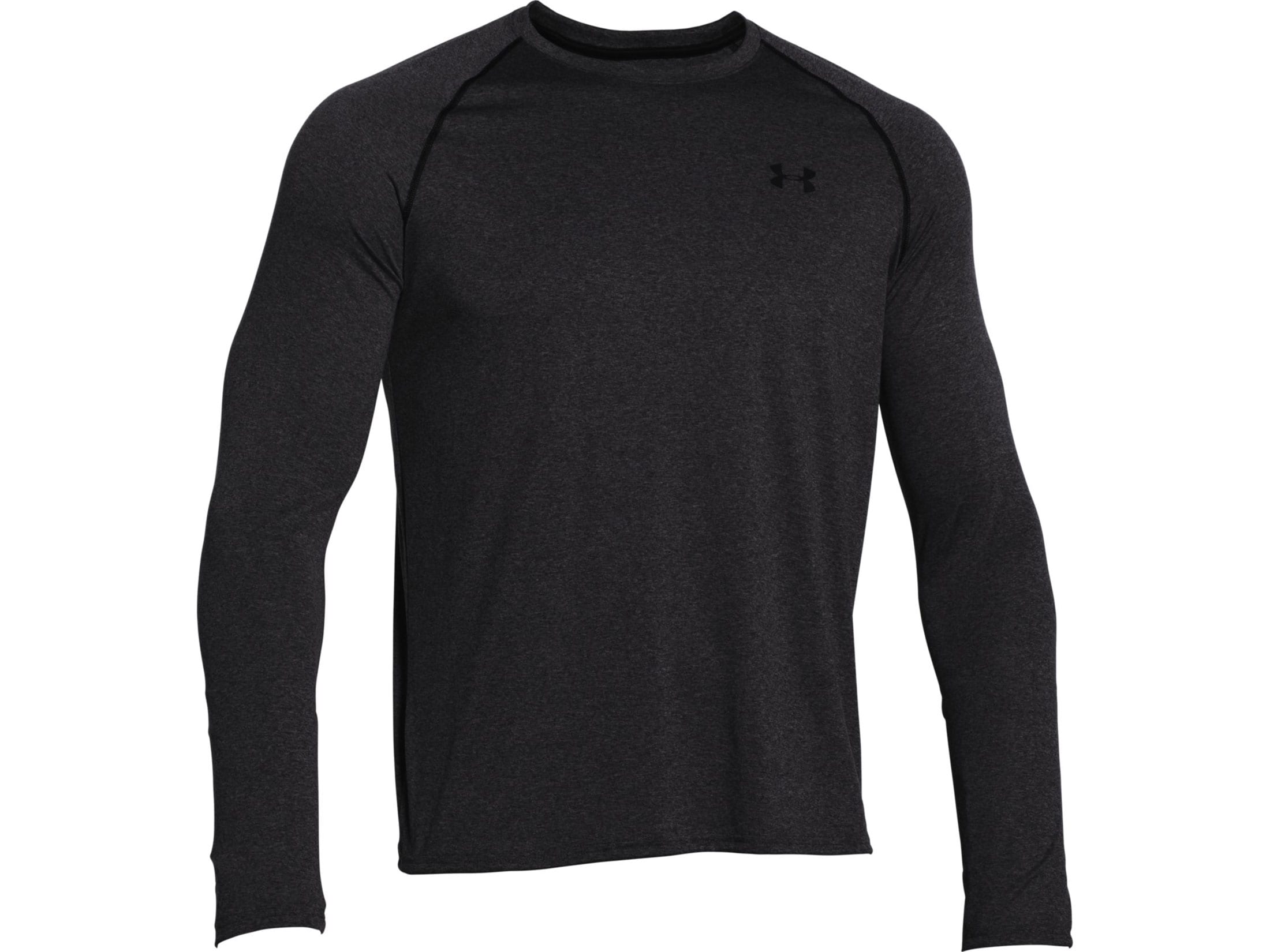 Under Armour Men's UA Tech Shirt Long Sleeve Polyester White Large