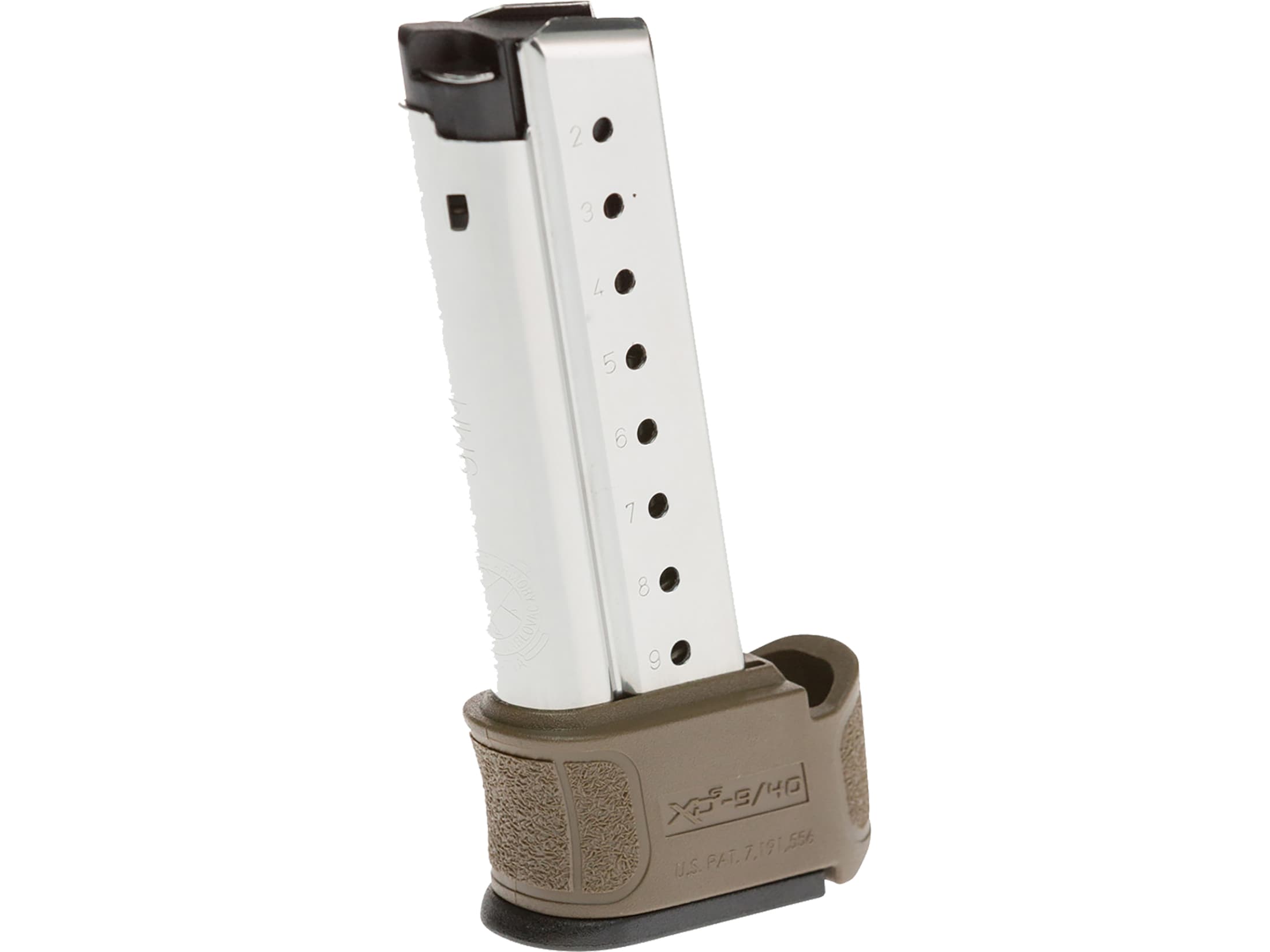 Springfield Armory XD-S Mod.2 Mag Grip Sleeve 9-Round 9mm Stainless