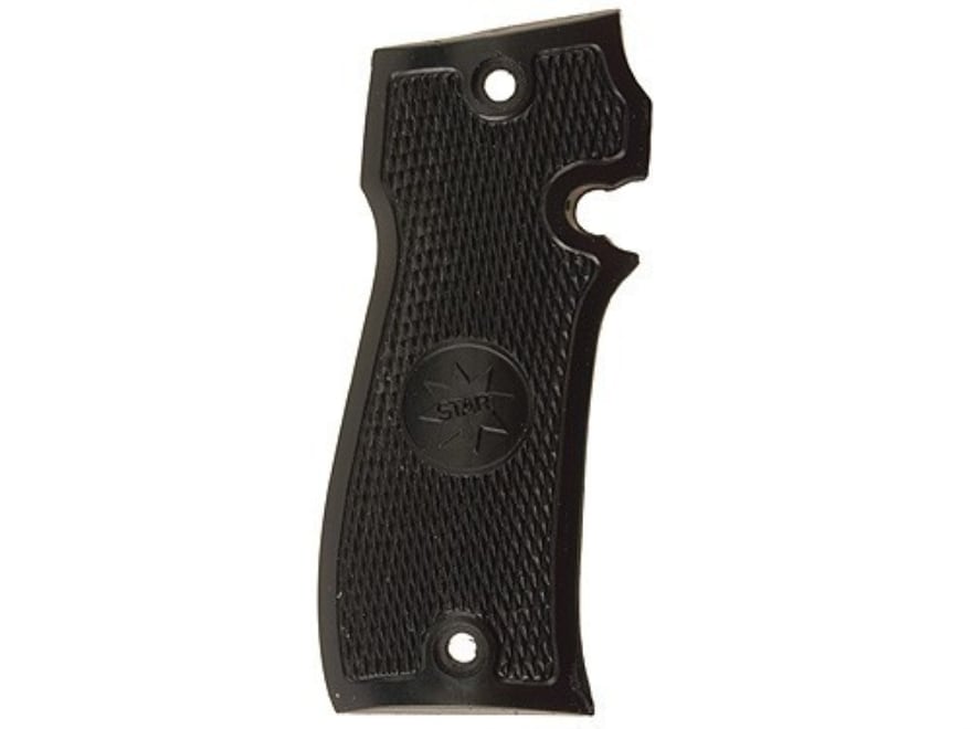 Vintage Gun Grips Star SS Thumbrest 380 ACP Polymer Black