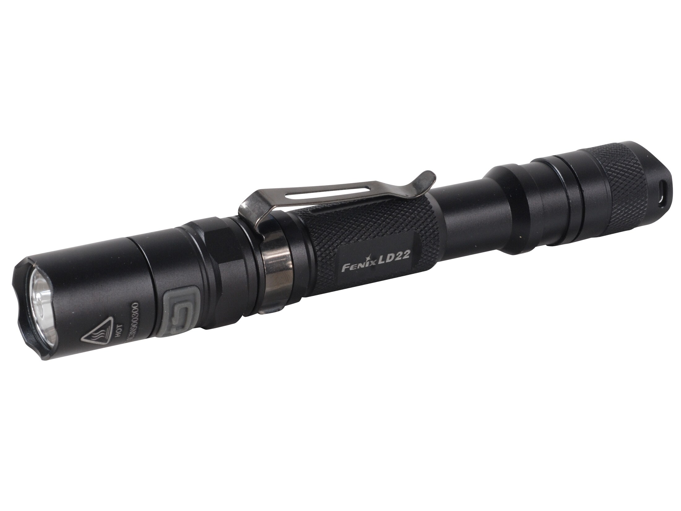 Fenix LD22 Flashlight White LED Aluminum Black