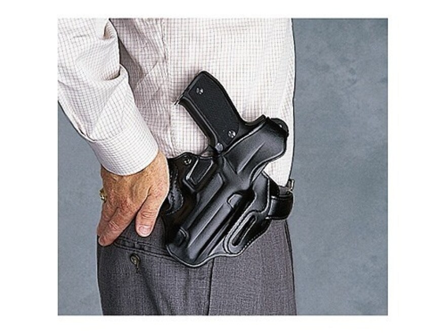 Galco COP 3 Slot Holster Left Hand Kahr K40, K9, P40, P9 Leather Black