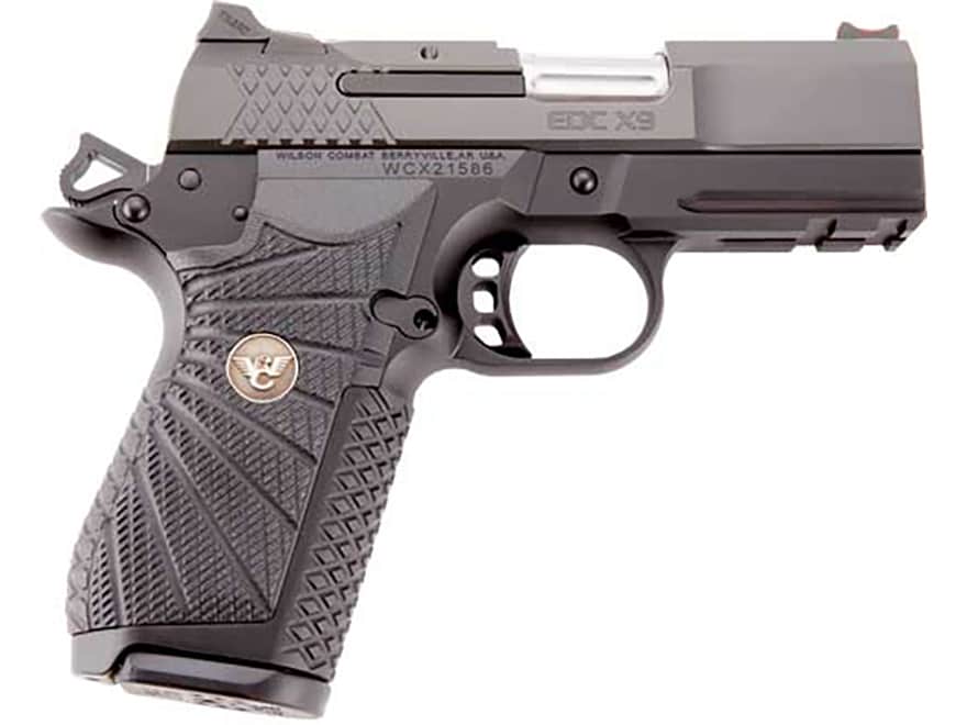 Wilson Combat EDC X9 9mm Luger Pistol 3.25 Barrel 15+1 Round Black