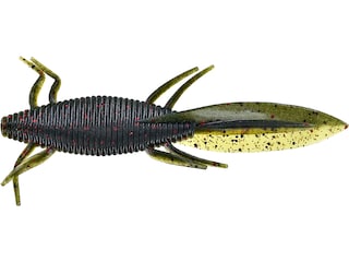 Yamamoto 5'' Sanshouo Creature Grn Pmpkn W/Red Flk/042J