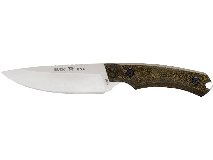 Buck Knives 663 Alpha Guide Pro Fixed Blade Knife 4.375 Drop Point CPM