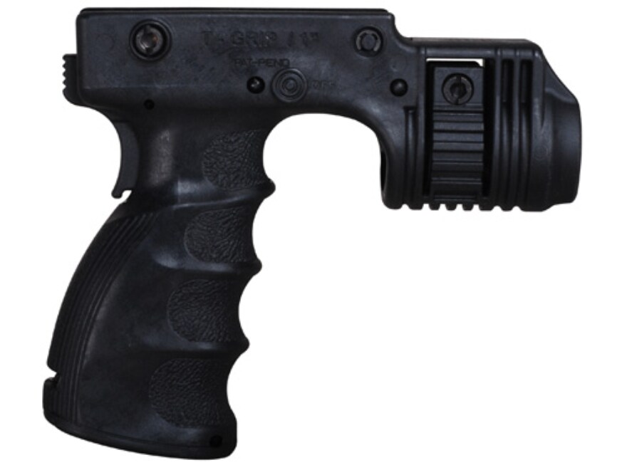 Mako Vertical Forend Grip Rear Activated Light Mount Polymer Black