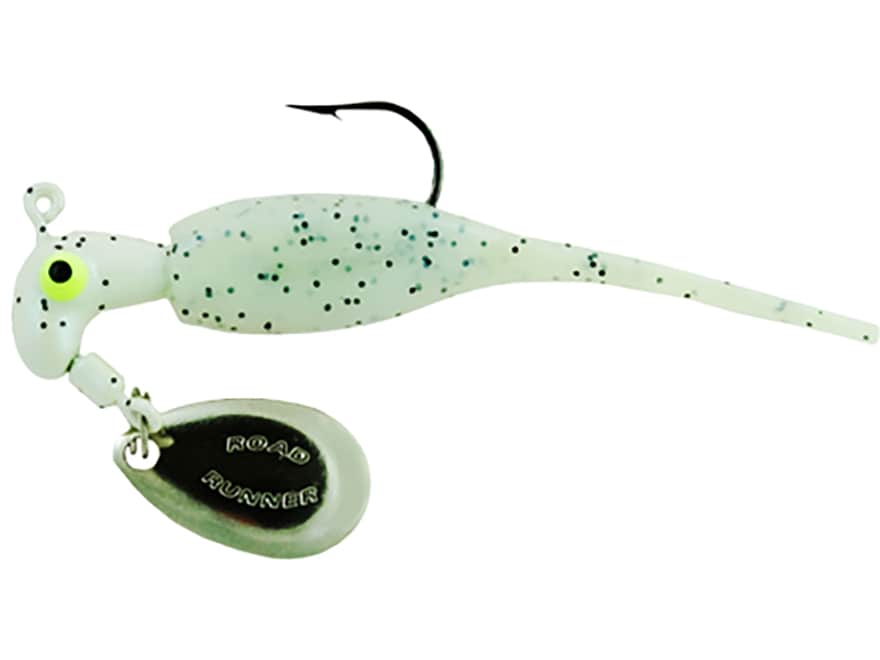 Road Runner Slab Runner Underspin Baby Shad Jig Monkey Milk 1/16oz