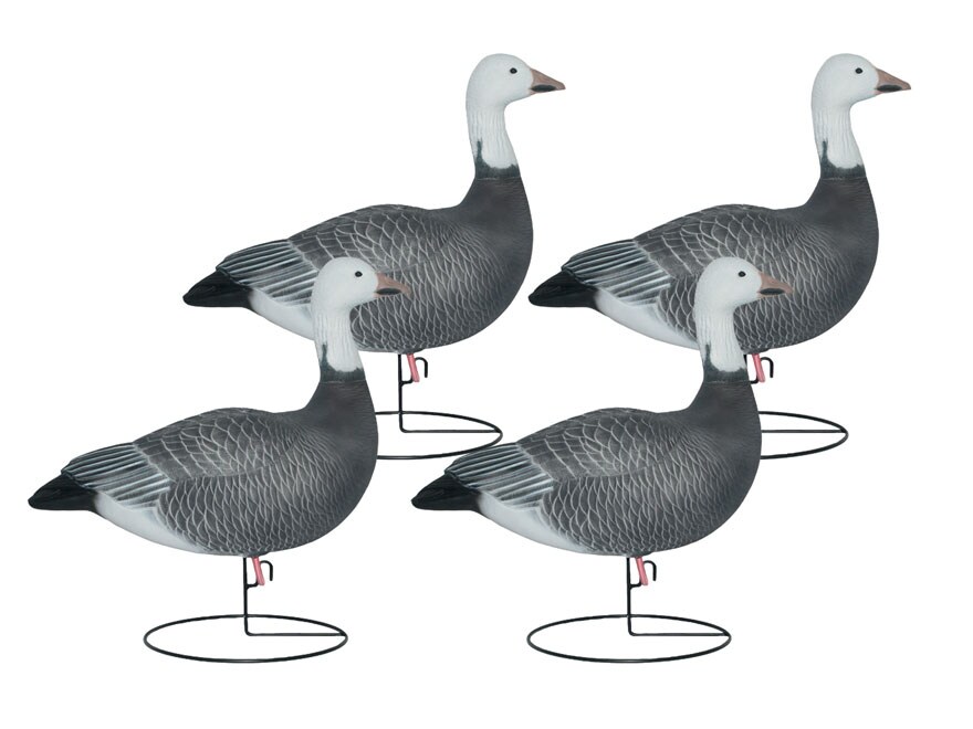 Hard Core Sentry Blue Goose Full Body Decoy 4PK