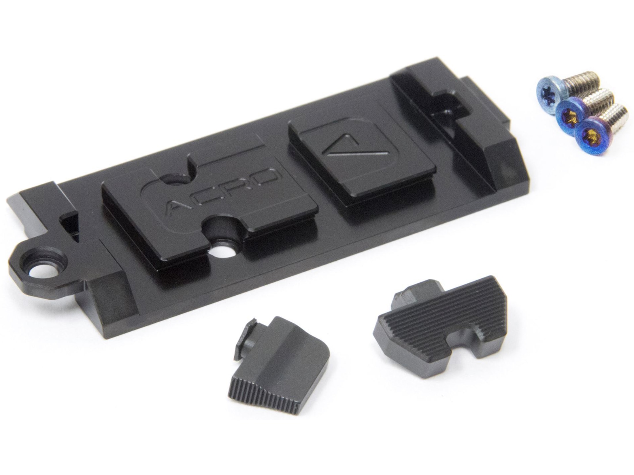 Agency Arms Optic System (AOS) Plate Glock Aimpoint ACRO Plate Sights