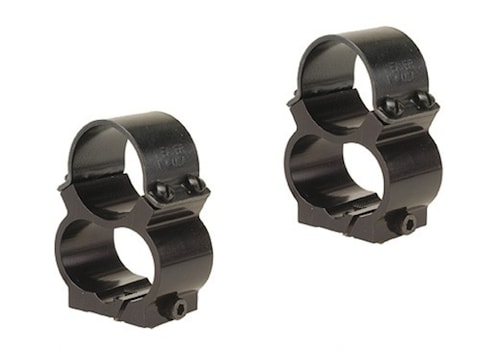 Weaver 1 Steel Lock See-Thru Ring Mounts Ruger 77/22 77/44 Mini-14