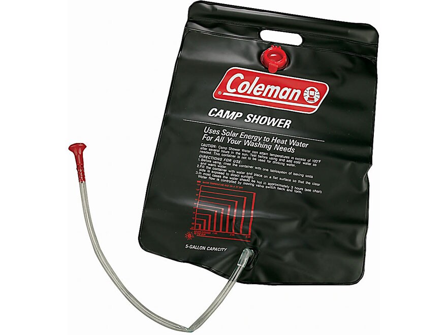 Coleman Camp Shower 5 Gallon Nylon Black