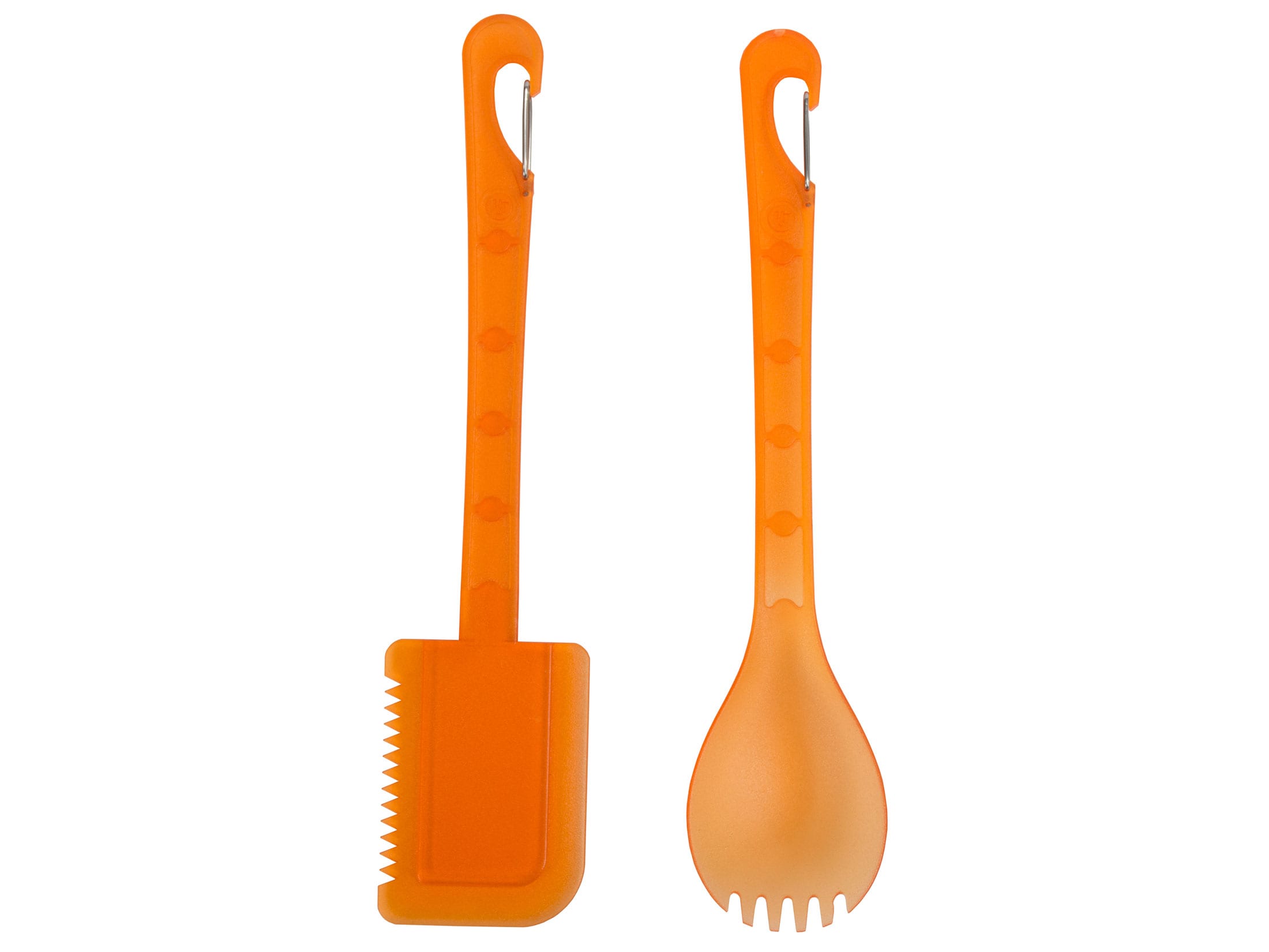 UST KLIPP Spork Spatula Utensil Set Polymer Orange