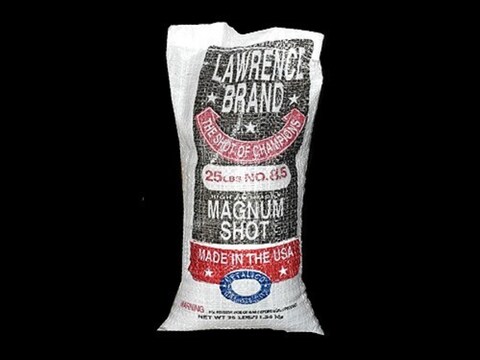 Lawrence Mag Lead Shot #8-1/2 25 lb Bag