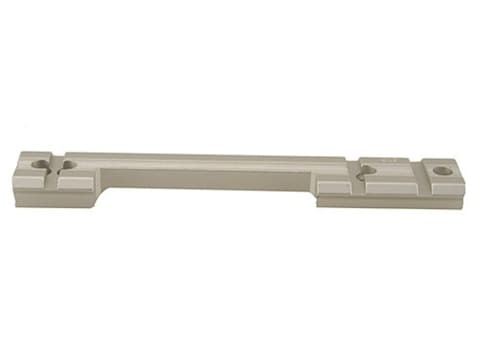 Ironsighter 1-Piece Weaver-Style Scope Base Remington 7 Silver
