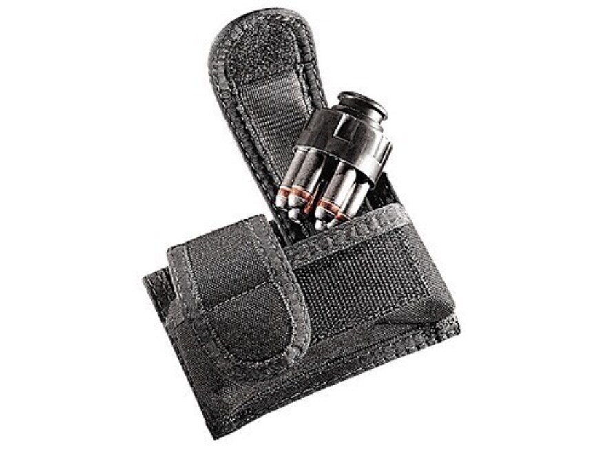 GunMate Universal Double Speedloader Pouch Nylon Black