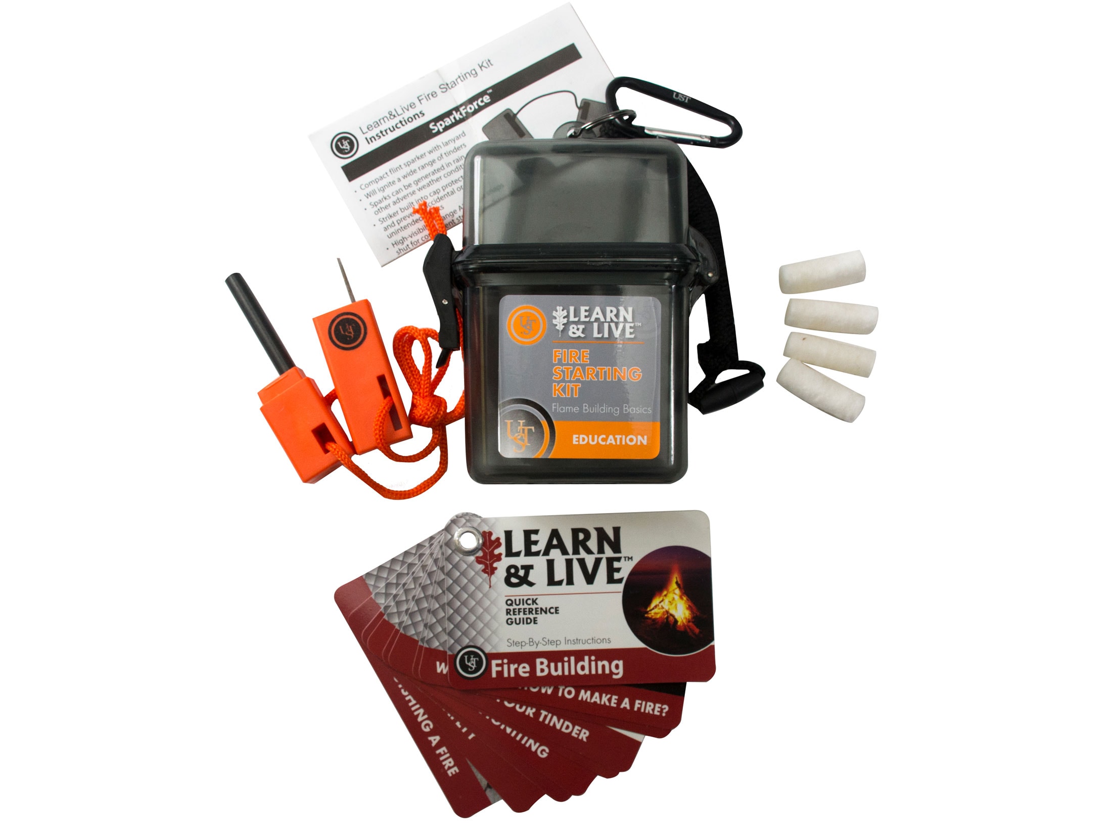 UST Learn & Live Survival Kit Fire Starting