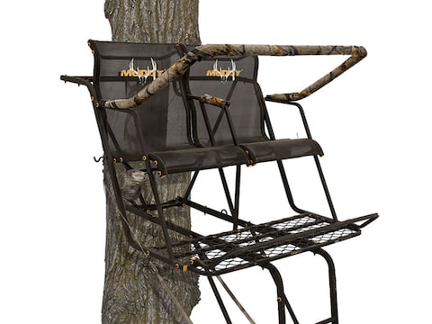 Muddy Outdoors The Stronghold XTL 18' Double Ladder Treestand Steel