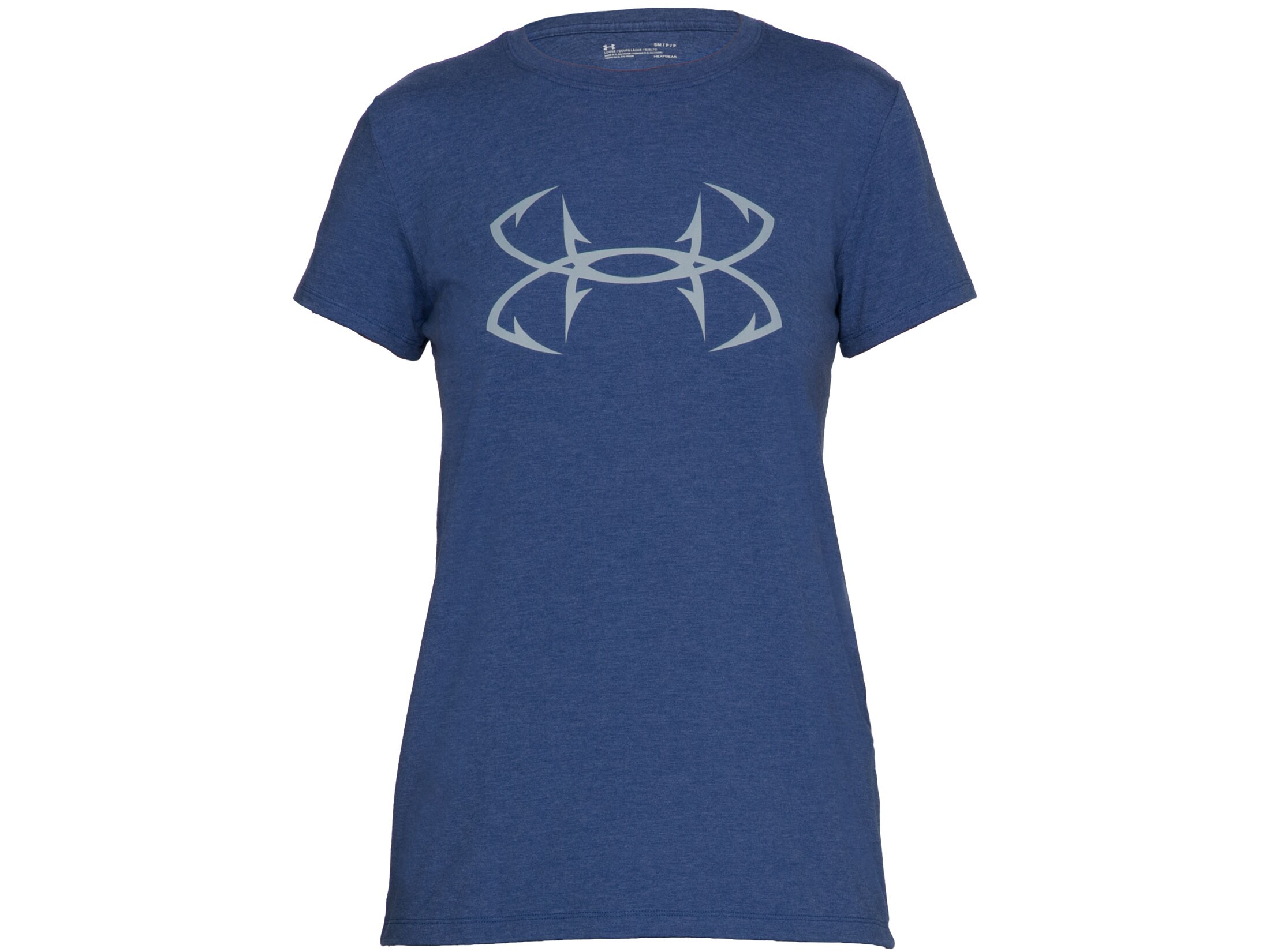 Under Armour Women's UA Hook Logo T-Shirt Short Sleeve Charged Cotton