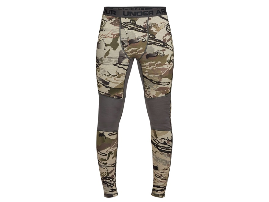 Under Armour Men's Wool Base Legging Poly/Wool Ridge Reaper Barren 2XL