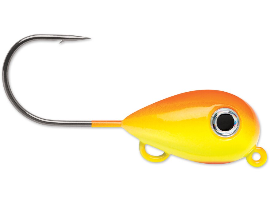VMC Hover Jig Floating Jighead Chartreuse Orange