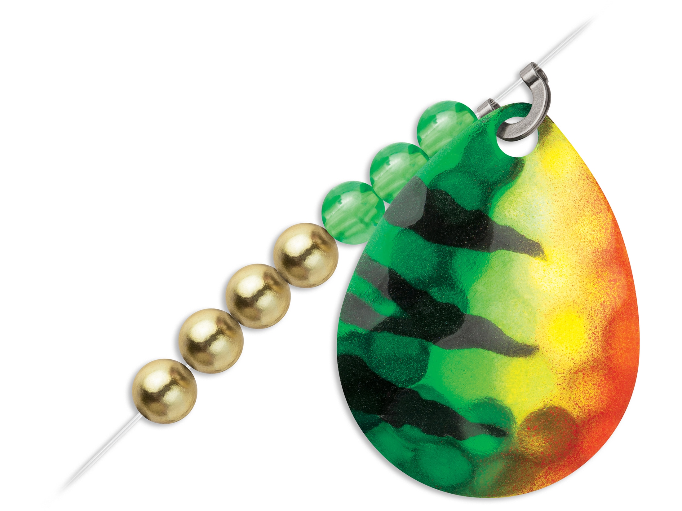 VMC TechSet Spinner Colorado Harness Rig #5 Silver Pink