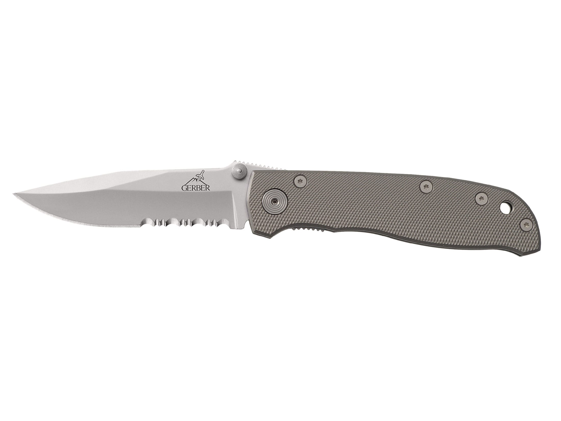 Gerber Air Ranger Folding Knife 3.3 Serrated Drop Point High Carbon SS