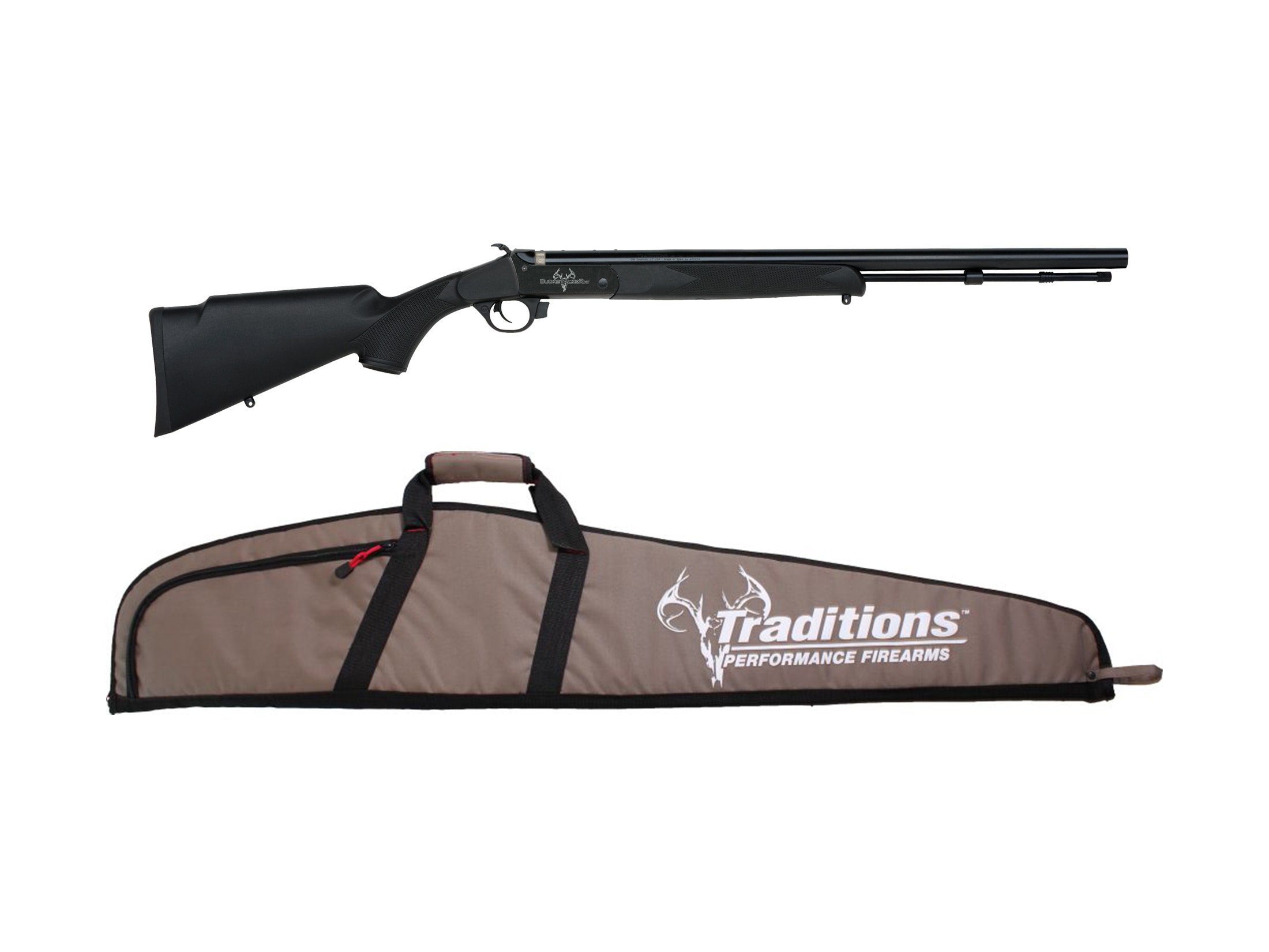 Traditions Buckstalker VAPR XT Muzzleloading Rifle 50 Cal 3-9x40mm