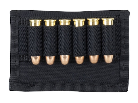 Uncle Mike's Belt Slide Pistol Ammo Carrier 6-Round Nylon Black