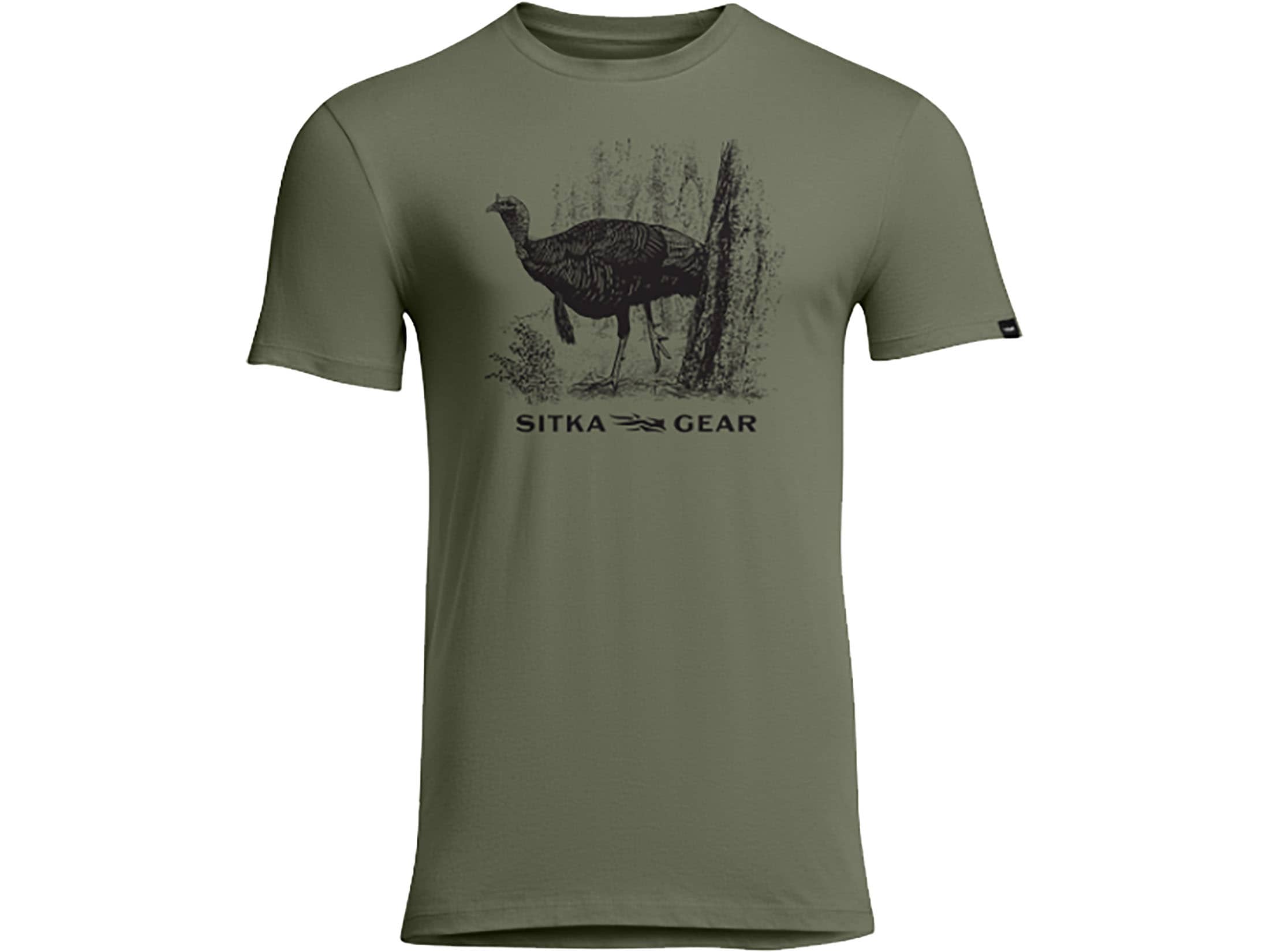 Sitka Gear Men's Spotted T-Shirt Medium Gray Heather Medium