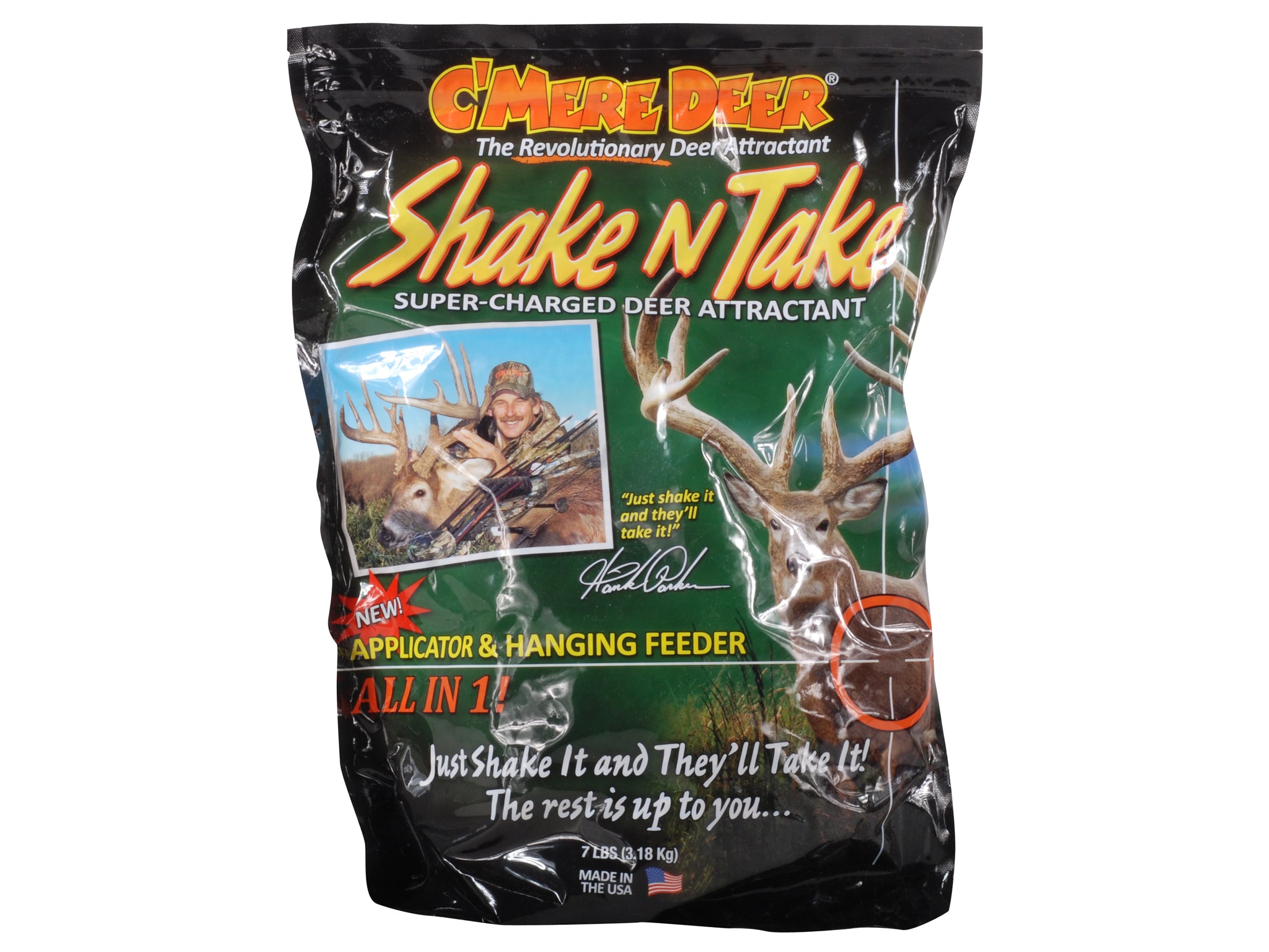 C'Mere Deer Shake'n Take Deer Attractant 7 lb Granular Bag