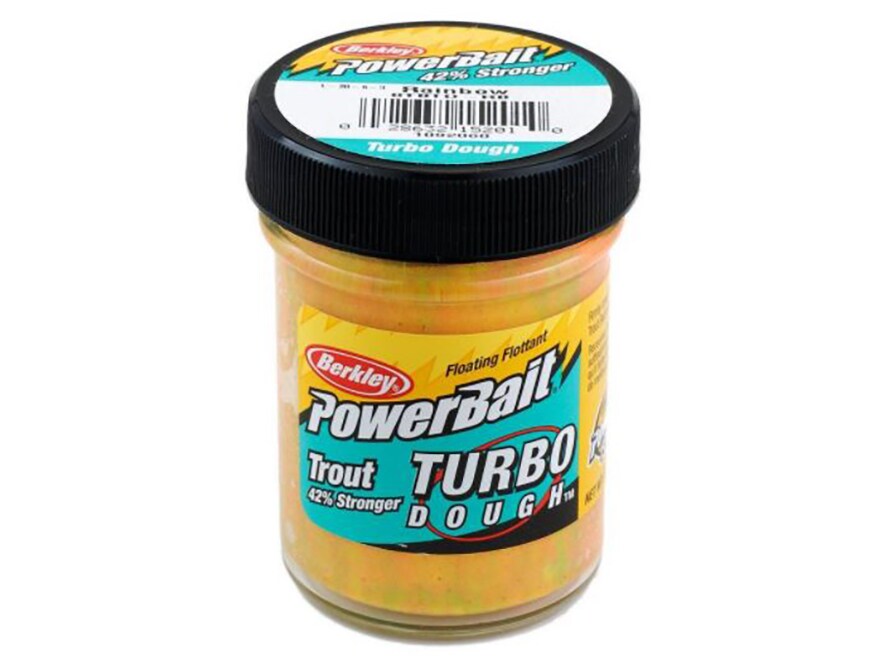 Berkley PowerBait Turbo Dough Trout Bait Bubblegum 1.75oz Jar