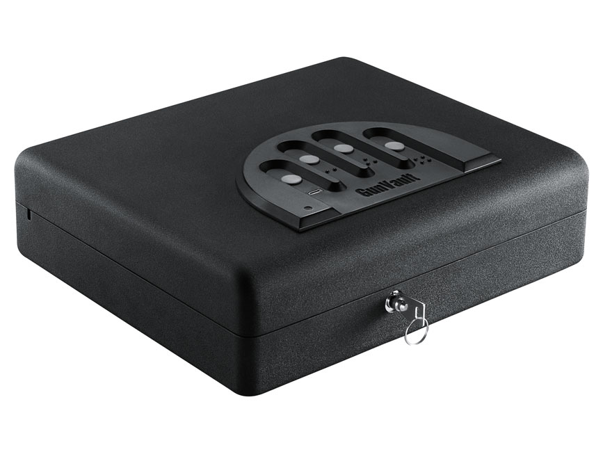 GunVault Biometric MicroVault XL Personal Electronic Safe 12 x 10-1/4