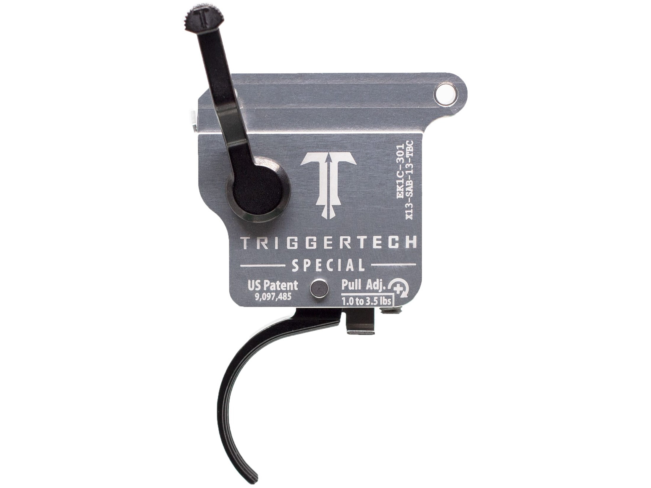 TriggerTech Special Trigger Curved Bow Remington 700 Single Stage Bolt
