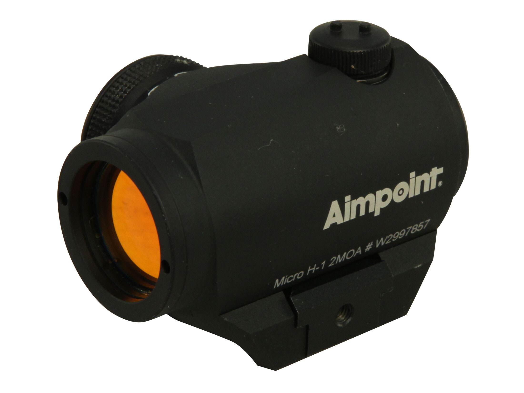 Aimpoint Micro H-1 Red Dot Sight 2 MOA Weaver-Style Mount Matte