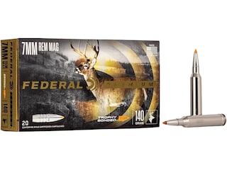 Product Comparison for Federal Premium Terminal Ascent 7mm Remington ...